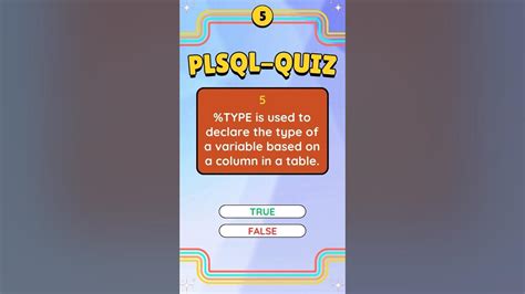 Plsql Quiz Plsql Quiz Oracle Sqltutorial Sql Quizzes Youtube