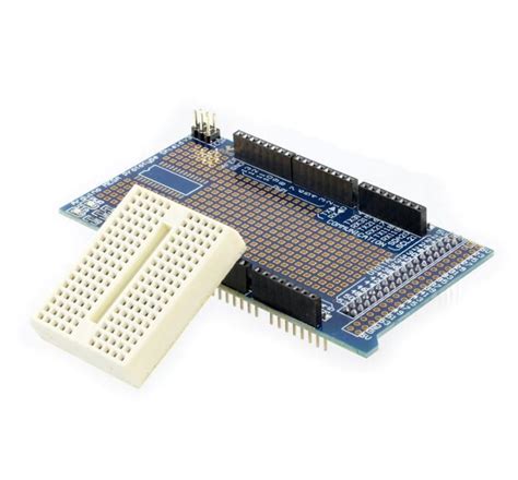 Arduino Mega 2560 R3 Proto Shield Mini Breadboard