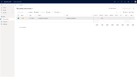 Modernize User Experiences For Time Entry Microsoft Learn