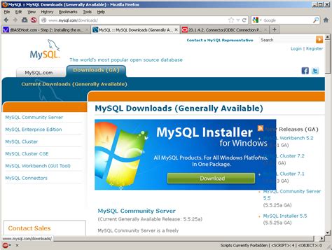 step 2 installing the mysql connector odbc 3 51