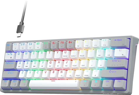 Aula Clavier Mécanique 60 29 Rvb Pour Pc Gaming Claviers 60 Mini