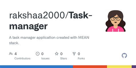 Github Rakshaa2000task Manager A Task Manager Application Created