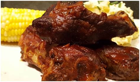 Oven Baked Bbq Beef Ribs Julias Simply Southern