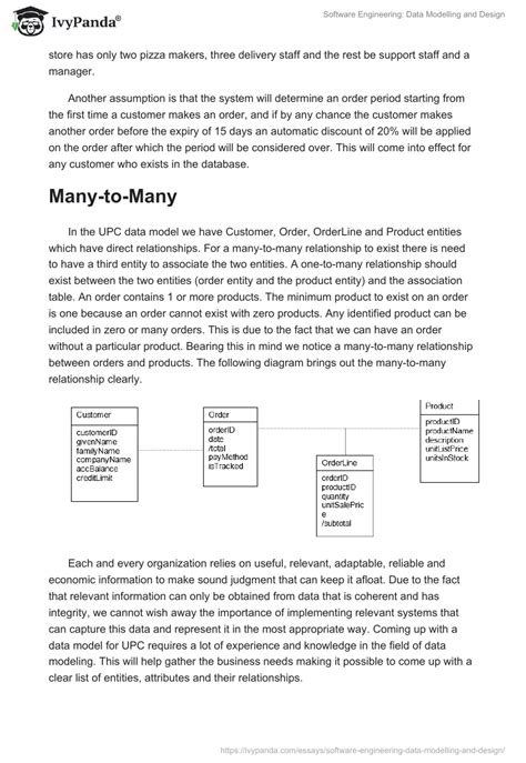 Software Engineering Data Modelling And Design Words Coursework Example