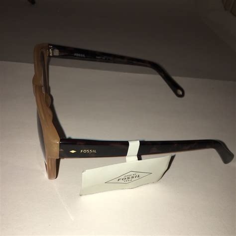 Fossil Accessories Nwt Fossil Sunglasses Tortise Shell Sides Poshmark