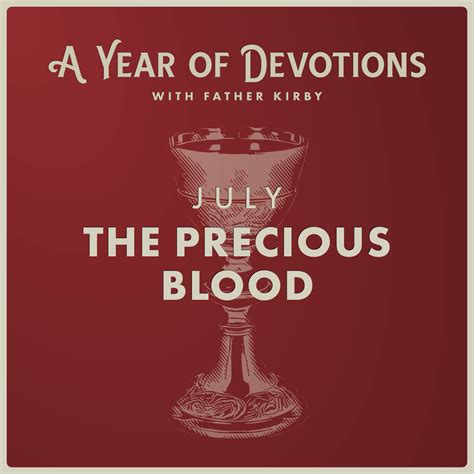 July The Precious Blood Good Catholic