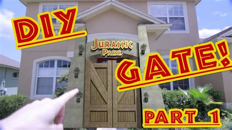 Jurassic Park Gate Diy F