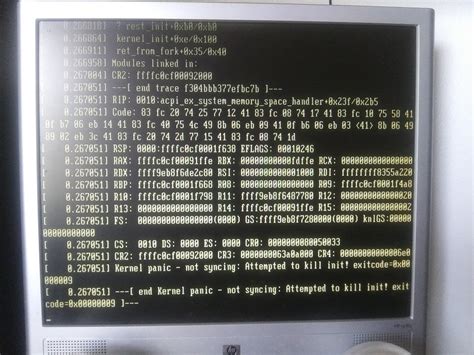 Kernel Panic Cannot Loadinstall Live Disc On Older Pc Circa 2010 Linuxmint