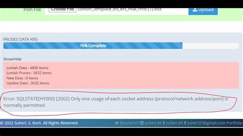Fix It Sqlstate Hy000 2002 Only One Usage Of Each Socket Address Protocolnetwork Address