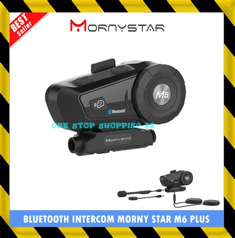 Alat Komunikasi Bluetooth Intercom Interkom Headset Helm Helmet Motor Alat Komunikasi Bluetooth Intercom Interkom Headset Helm Helmet Motor