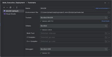 CLion Setup Real Time Systems