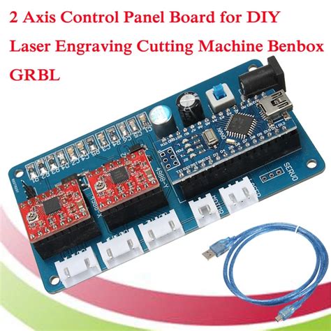Stepper Motor Control Board Driver 2 Axis For Diy Laser Engraver Benbox