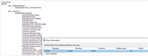 Re The Query Contains The Xxxx Parameter Which Microsoft Fabric Community
