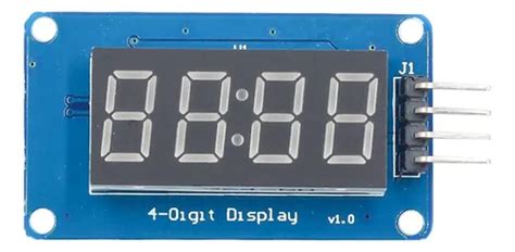 Módulo De Pantalla Led Tm1637 De 4 Bits Para 7 Se Fs De 0 36 Cuotas Sin Interés