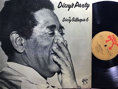 Lp Dizzy Gillespie Party Oop Vinyl Record Anubis Piring Hitam Jazz