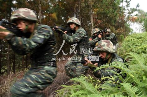 广西武警开展“魔鬼周”极限训练“战味”浓 人民图片网