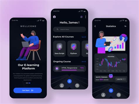 E Learning Apps By Shamol On Dribbble