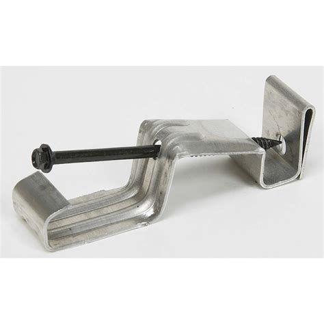 Amerimax Galvanized Steel Gutter Hidden Hanger In The Gutter Hangers And Brackets Department At