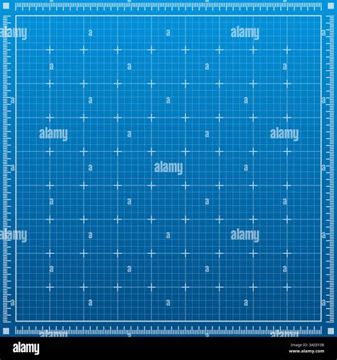 Blueprint Graph Paper Background Line Grid Pattern Stock Vector Image And Art Alamy