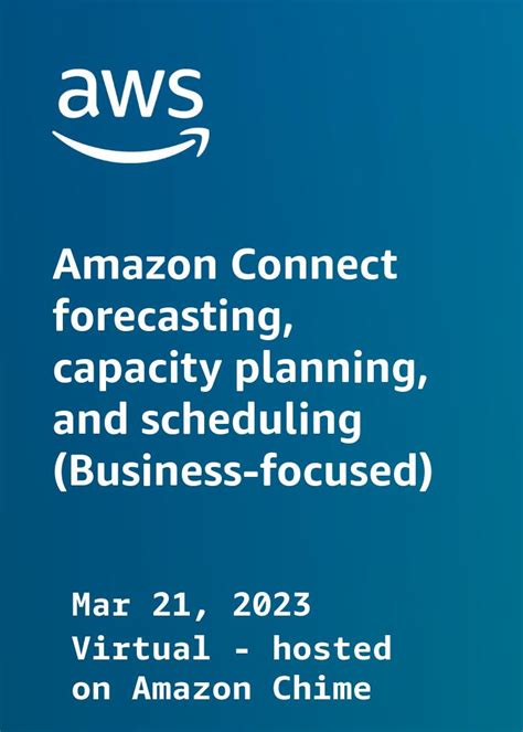 Neil Krefsky On Linkedin Amazon Connect Forecasting Capacity Planning