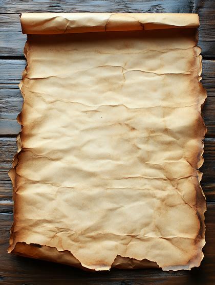 Free Download Old Parchment Scroll Texture Background