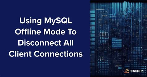 Ricardo Mateos Calcines On Linkedin Using Mysql Offline Mode To