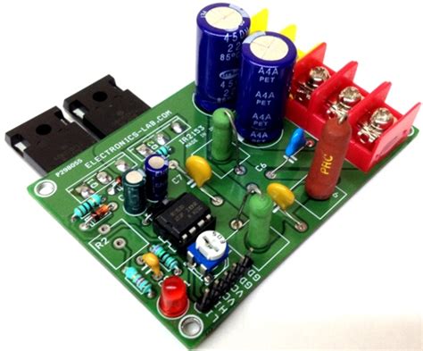 High Voltage Current Half Bridge Driver Using Ir2153 And Igbt