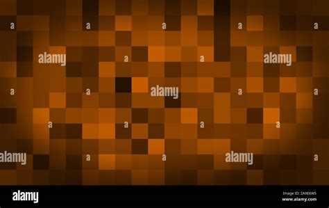 Orange Motion Abstract Background Colorful Pixels Flashing And Switch