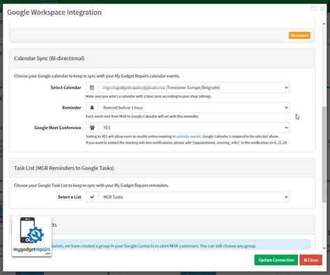 How To Configure Google Workspace Integration With MGR MGR Knowledge Base