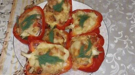 Фаршированные перцы с курицей в духовке Смотреть онлайн в поиске Яндекса по Видео