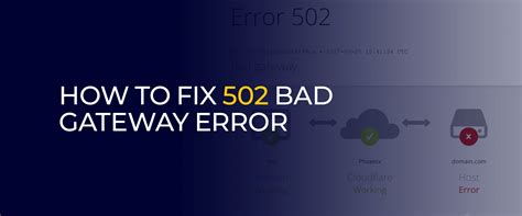 what is a 502 bad gateway error and how do i fix it🎖 experimente a