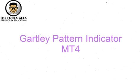 Gartley Pattern Indicator Mt4 The Forex Geek