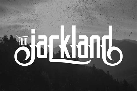 Скачайте шрифт Jackland современный шрифт для креативных проектов Скачать шрифт бесплатно