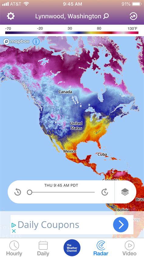 Temperature Gradient Map