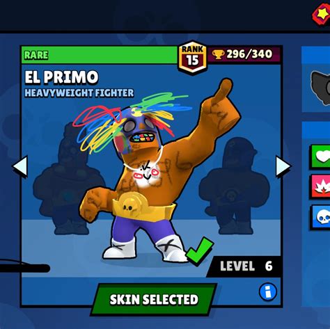 Idea 6ix9ine Inspired El Primo Skin R Brawlstars