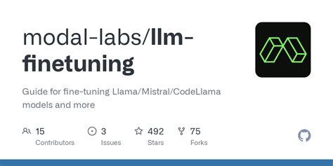 github modal labs llm finetuning guide for fine tuning llama mistral