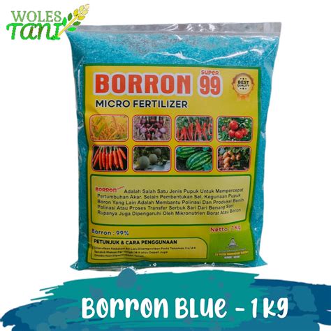 Jual Borron Blue 99 1 Kg Pupuk Mikro Boron Shopee Indonesia