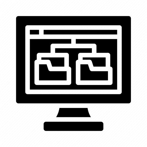 Folder Hierarchy Share Database Server Icon Download On Iconfinder