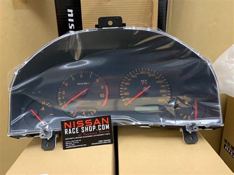 Nismo Gauge Cluster Combnation Meter R34 Gtr Black Nissan Race Shop