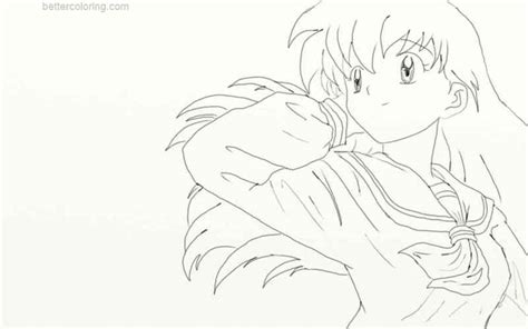 Inuyasha Coloring Pages Fanart By Animebabe Free Printable Coloring Pages