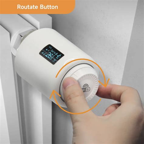 Tuya Zigbee Radiator Thermostat Valve Smart Wifi Thermostatic Temperature