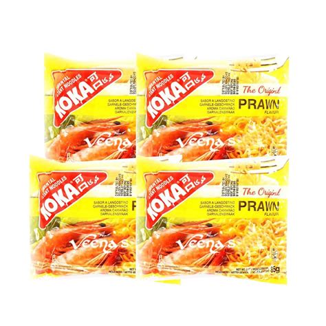 Koka Prawn Flavour Noodles Pack Of 485g