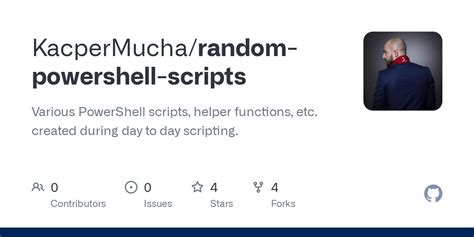 github kacpermucha random powershell scripts various powershell