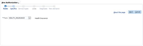 New Authorization Oracle Health Insurance Authorizations 3213