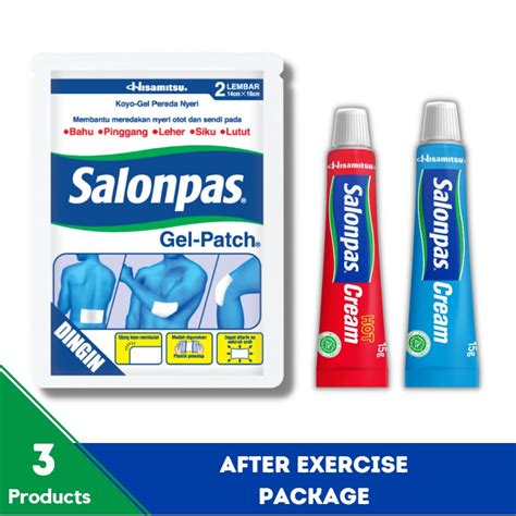 Jual Salonpas After Exercise Package Shopee Indonesia
