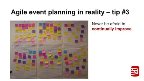 An Agile Approach To Event Planning Ppt