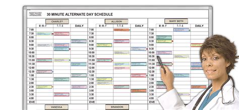 30 Minute Alternate Day Therapy Schedule