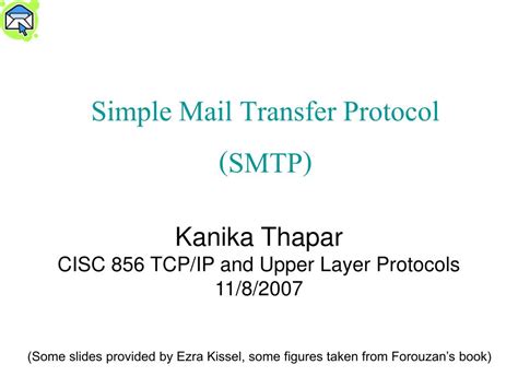 PPT Simple Mail Transfer Protocol SMTP PowerPoint Presentation Free Download ID