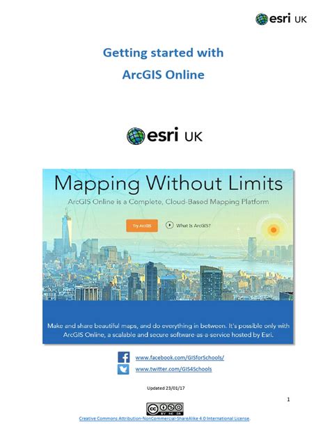 Gettingstartedwitharcgisonline Pdf Arc Gis World Wide Web