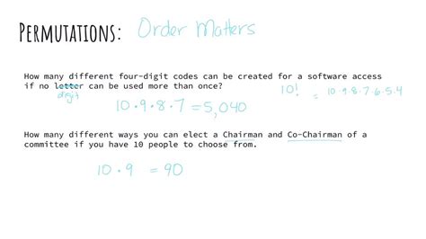 Permutation Youtube